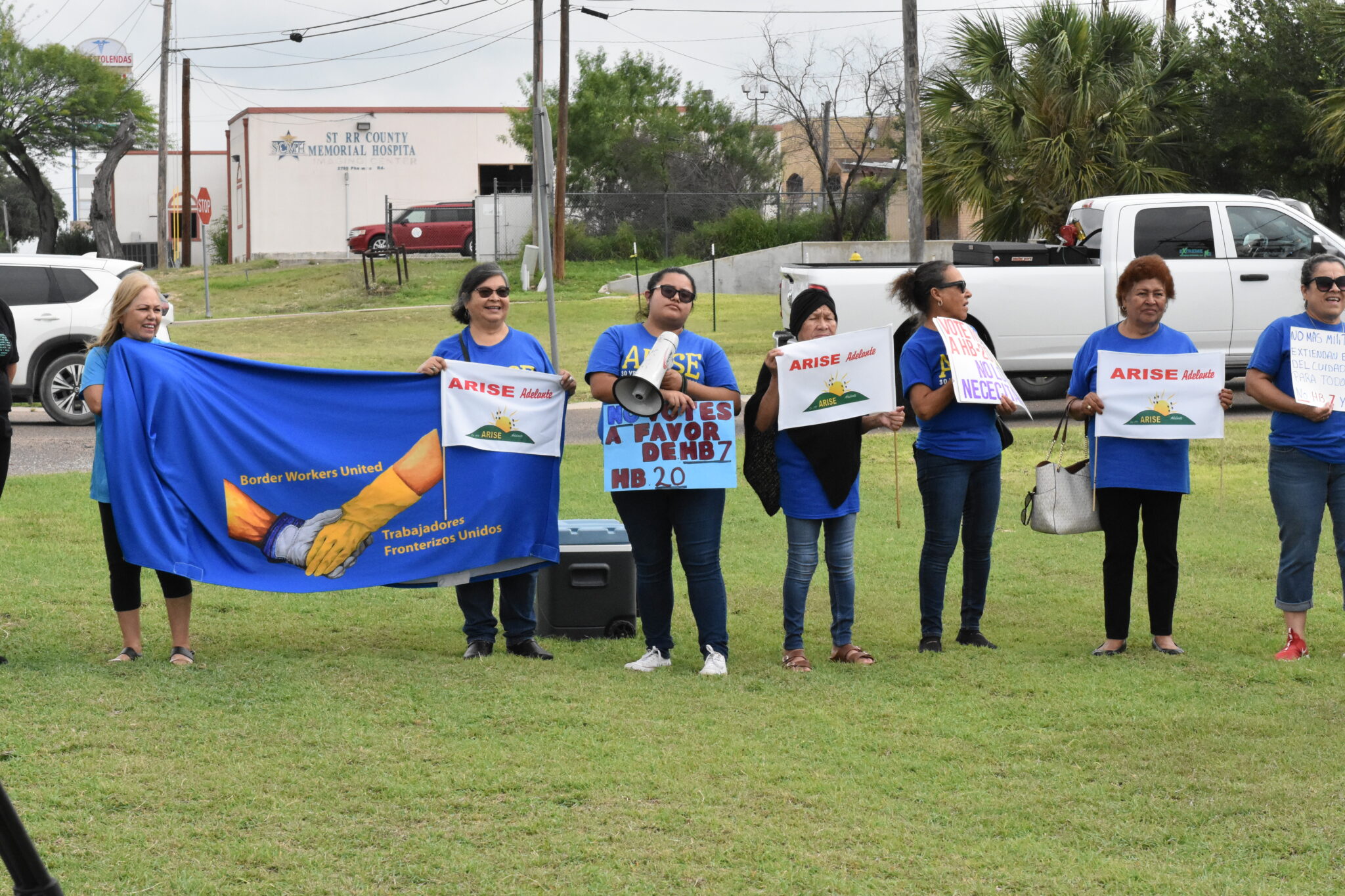 PAYING A VISIT TO REP. RYAN GUILLEN'S STARR COUNTY OFFICE - LUPE