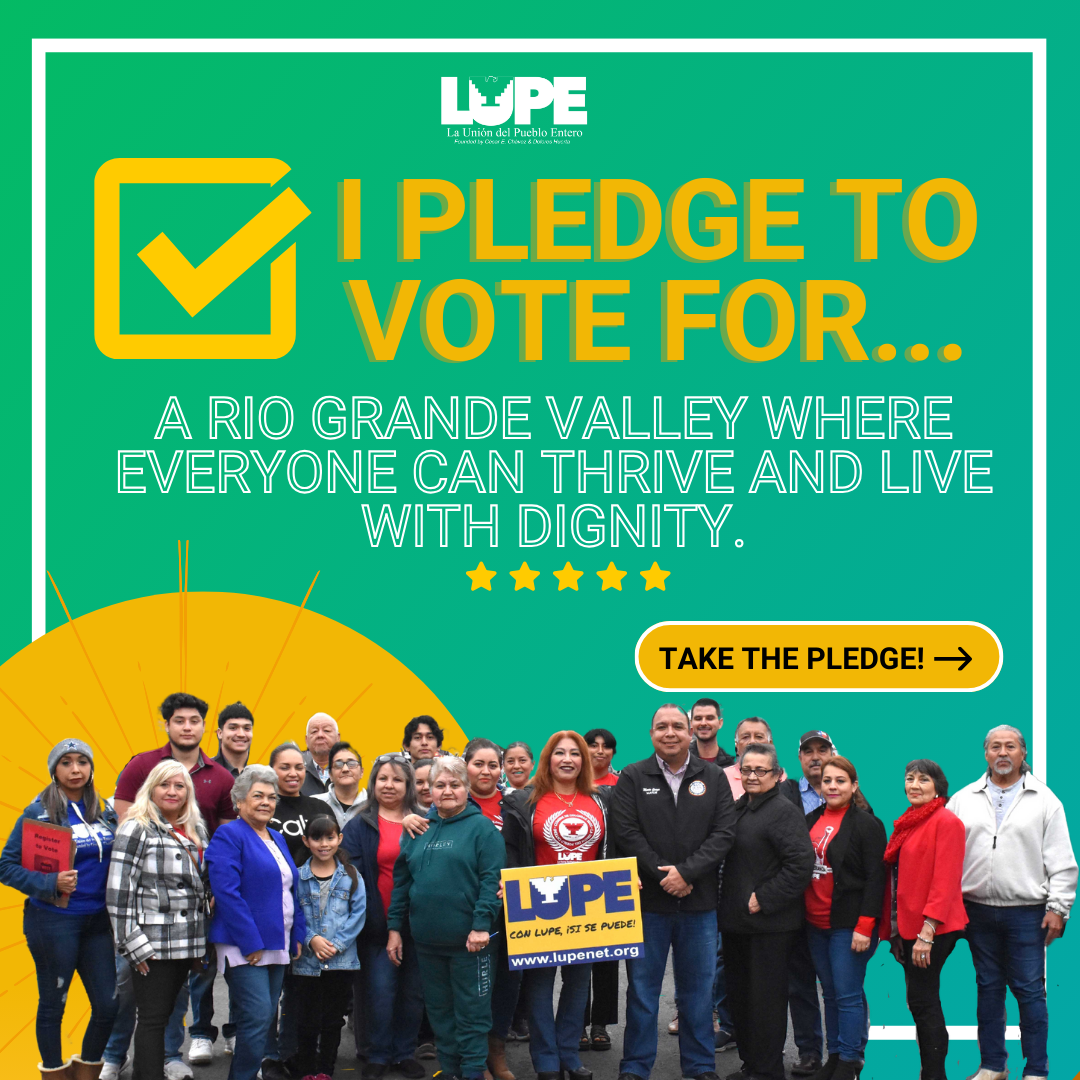 Pledge To Vote - LUPE